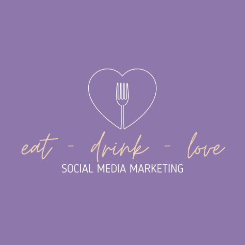 Pink Feminime Restaurant Food Logo